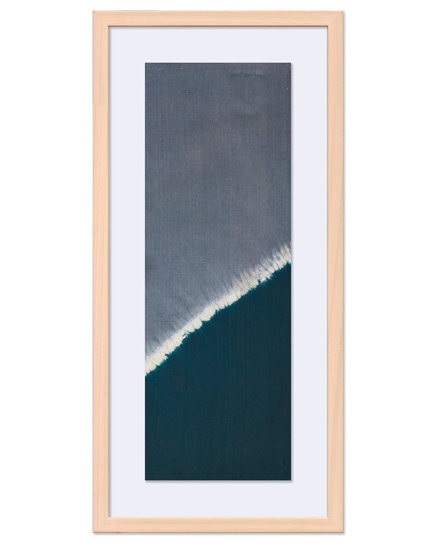 Shibori Horizons Framed Wall Art – Textile Hive