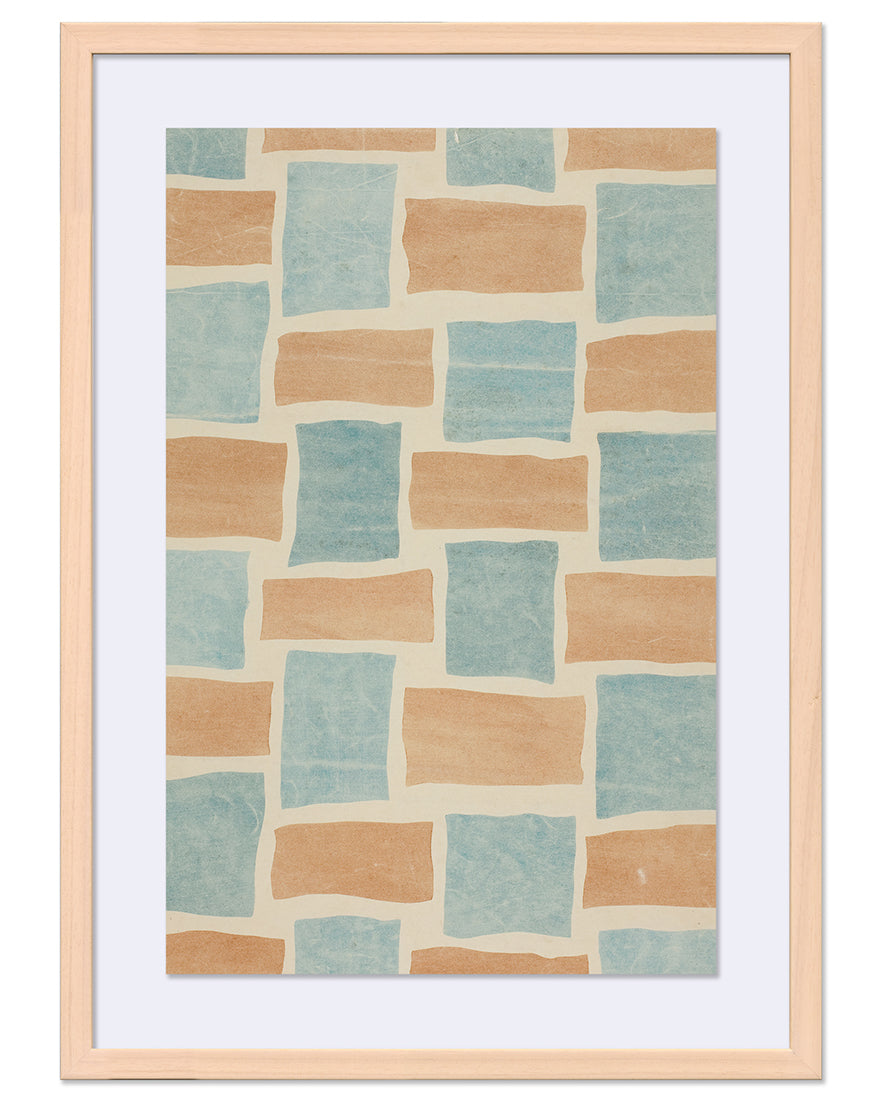 Elemental Framed Wall Art – Textile Hive